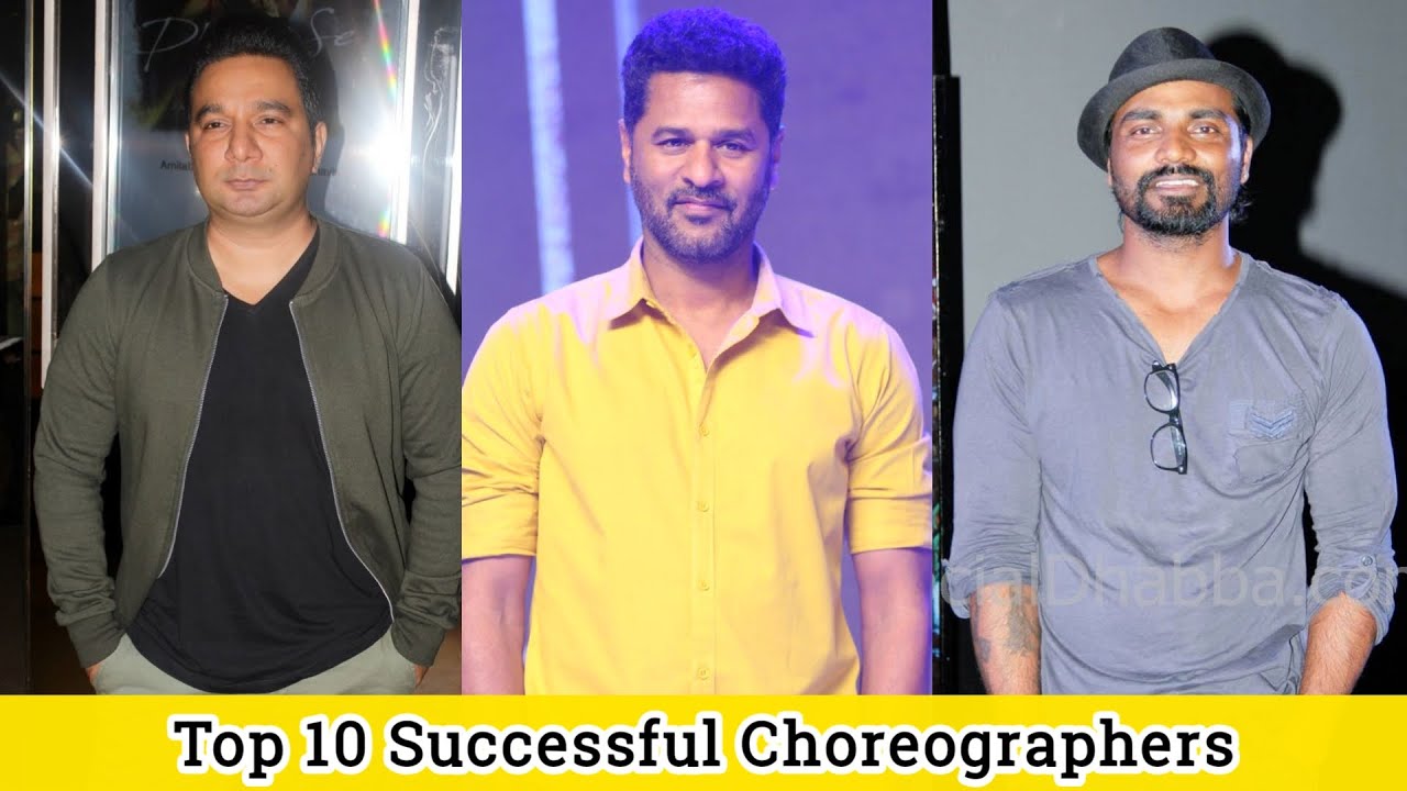 Top 10 Successful Choreographers - YouTube