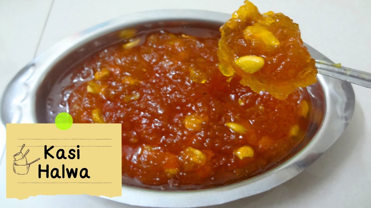 White Pumpkin Halwa|காசி அல்வா|Poosanikai Halwa|Kasi Halwa|Ash Gourd ...