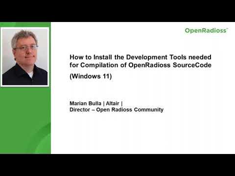 How to Install the Development Tools needed for Compilation of OpenRadioss SourceCode (Windows ...