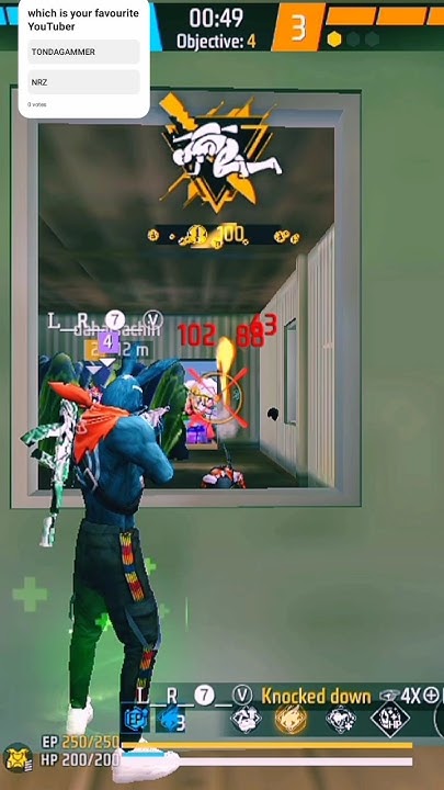 Insane 1v3 Clutch in Free Fire! | Solo vs Squad Comeback #shorts#viralvideo #trending - YouTube