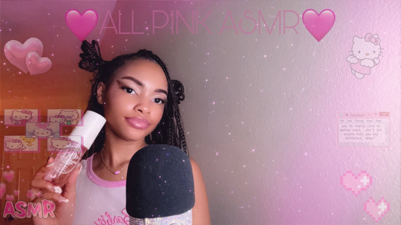 Ultimate Pink ASMR Triggers for a Tingly 20 Minutes 🩷 - YouTube
