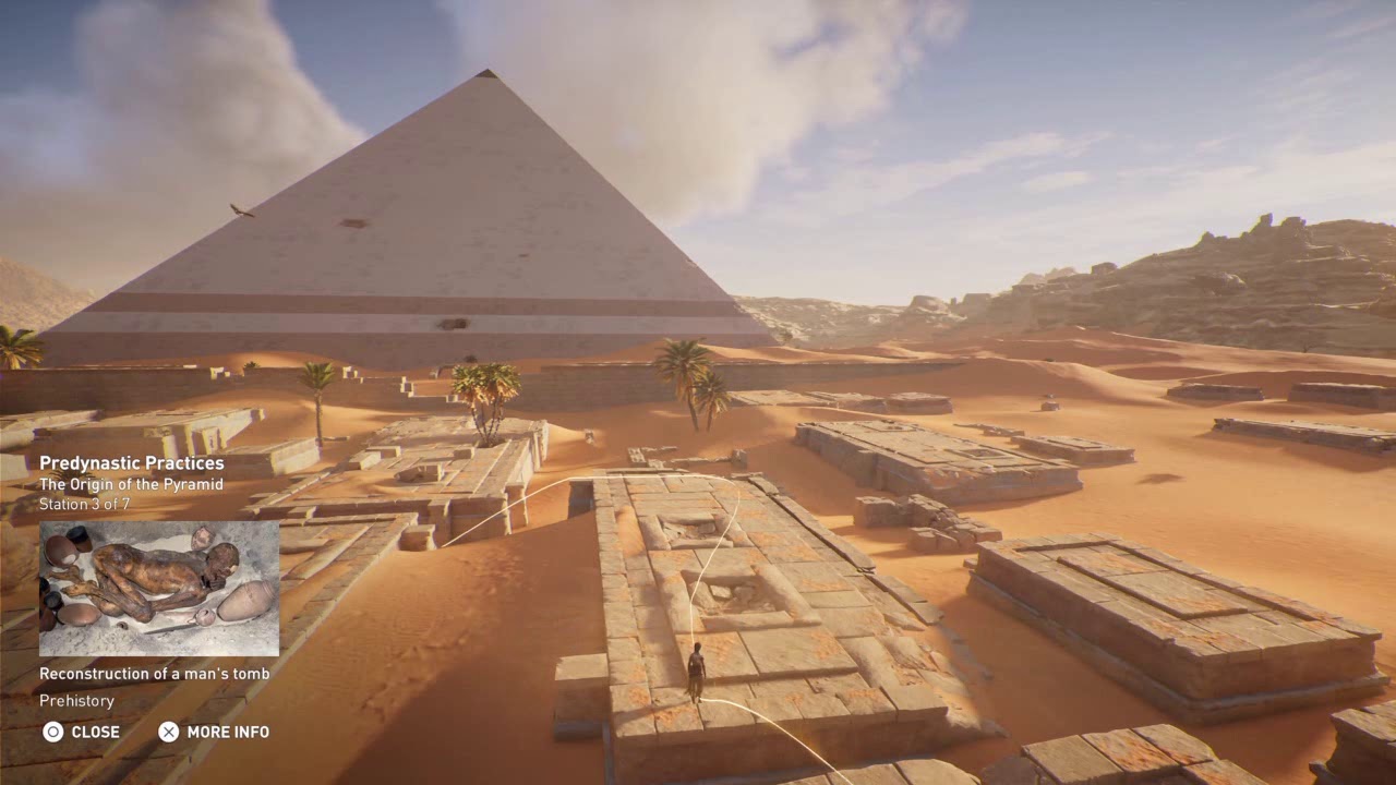 Assassin's Creed Origins Discovery Tour - The Origin of the Pyramid ...