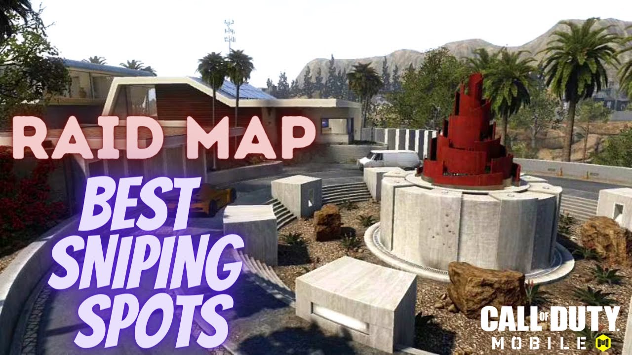 BEST SNIPING SPOTS IN RAID MAP | SEARCH & DESTROY | CODM - YouTube