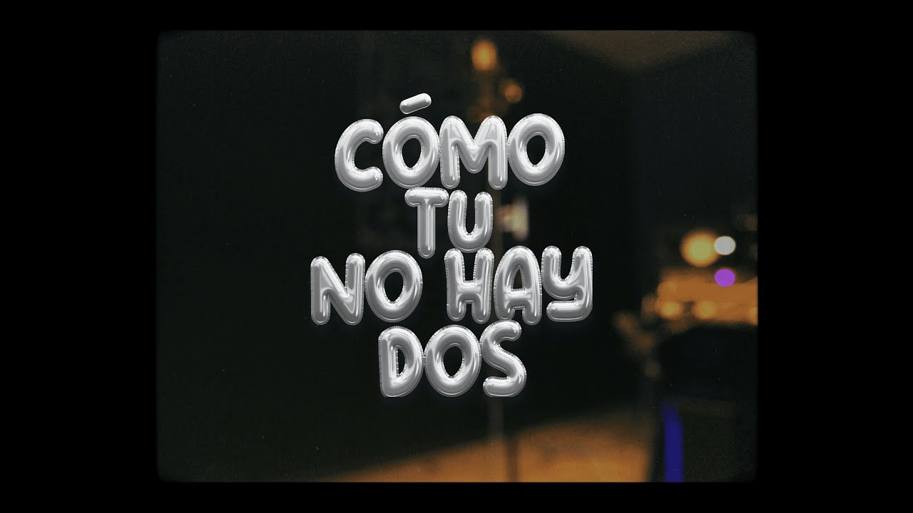 Axel Santos - Como Tú No Hay Dos (Video Oficial) - YouTube