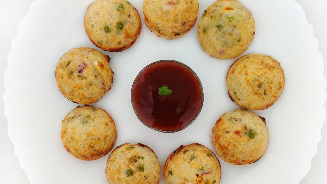 Vegetable Suji Appe - YouTube