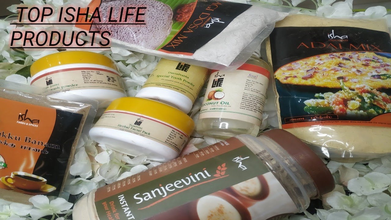 Top 8 isha life products unboxing/Amazing isha life products by sadguru ...