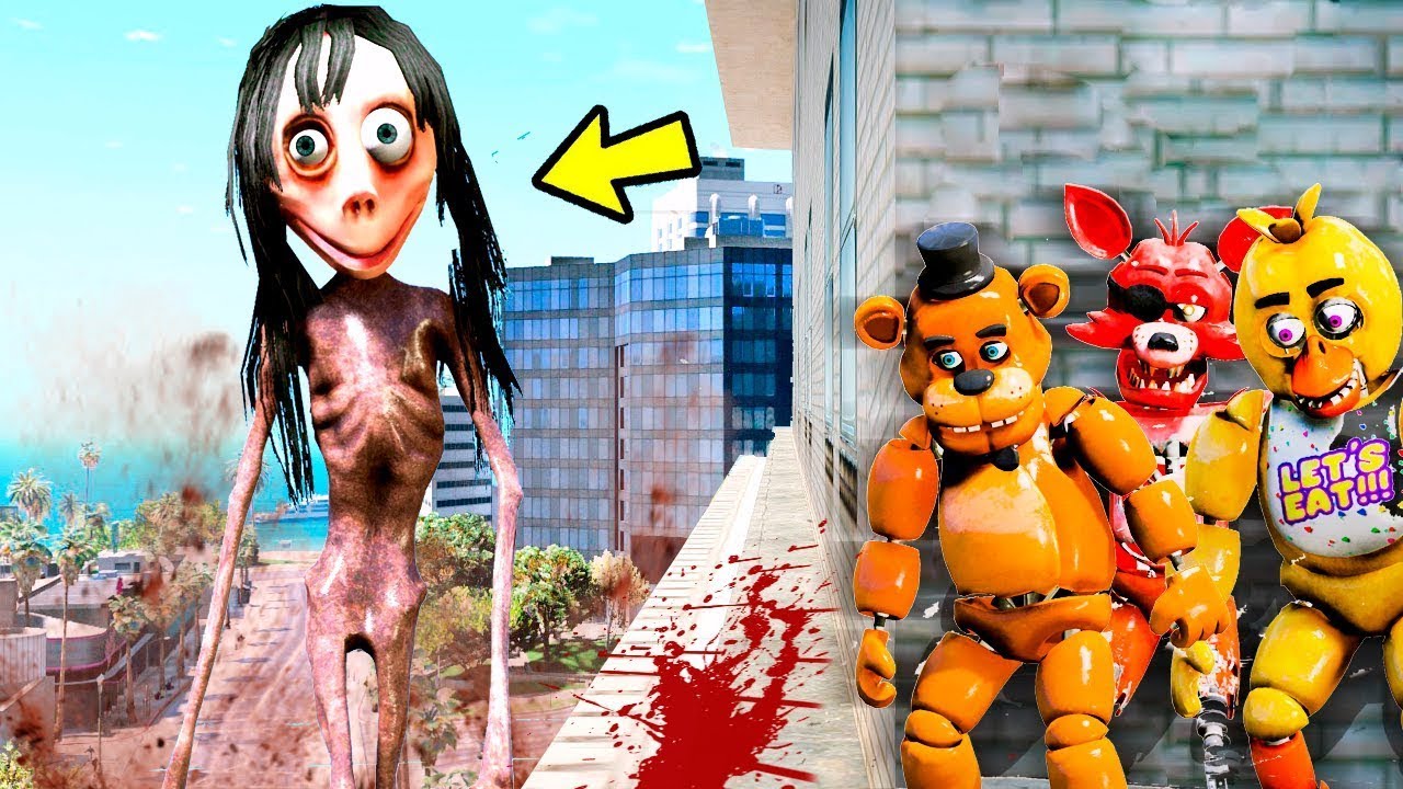 ANIMATRONICS PODEM CAPTURAR O SIRENHEAD MOMO ASSUSTADOR? | GTA V Five ...