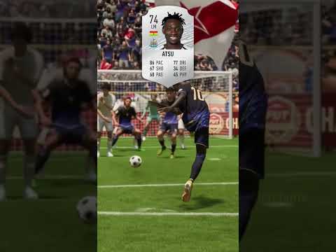 Christian Atsu freekick in FIFA. Rest in Peace 🇬🇭 #fifa #fifa23 #fut #football #shorts
