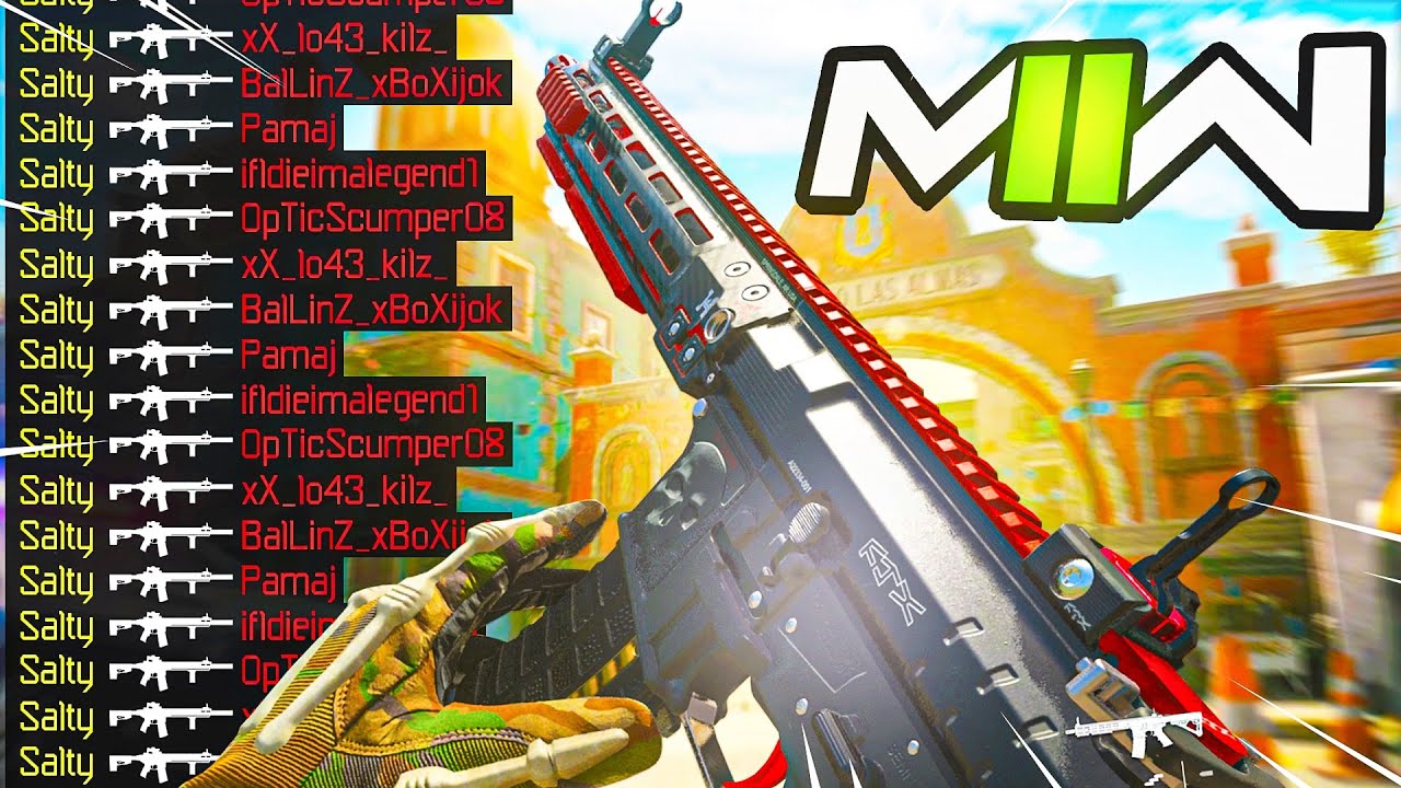 NEW "M4" in Modern Warfare 2! (COD MW2 Multiplayer Gameplay) - YouTube