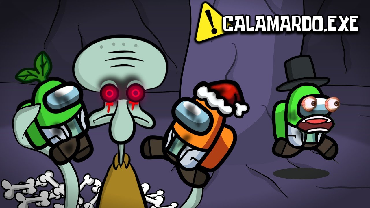 CALAMARDO.EXE en Among Us - YouTube