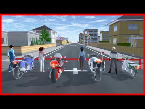 Motorcycle Race || SAKURA School Simulator