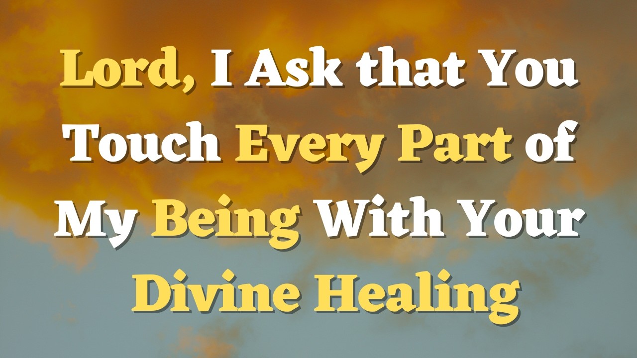 Powerful Healing Prayer in Jesus Name | God Prayer for Healing - YouTube