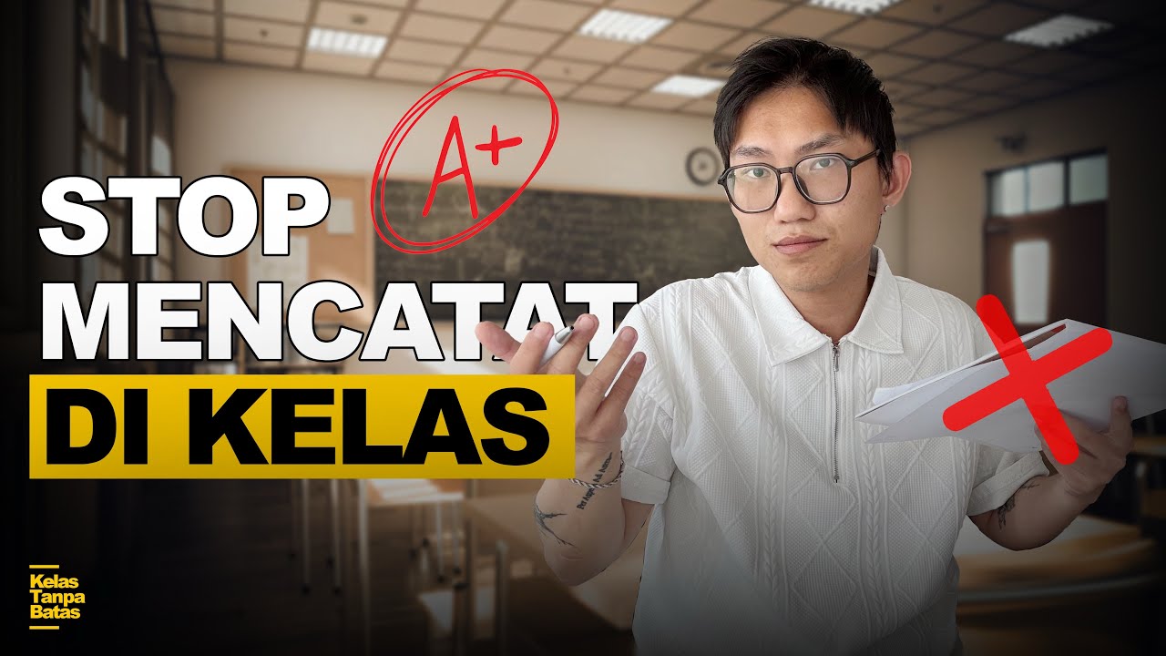 Kenapa Aku Berhenti Mencatat Di Kelas. Dan Mulai Melakukan Ini. - YouTube