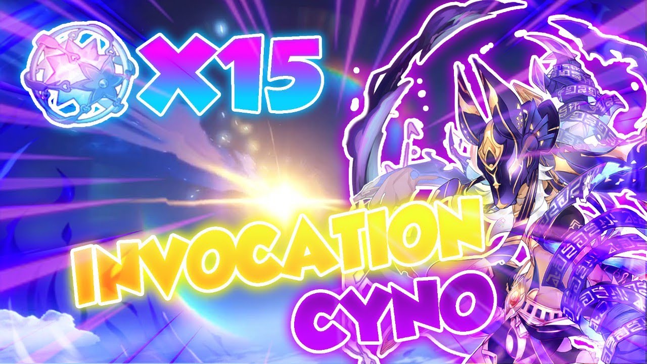 CYNO VIENS RAPIDEMENT ??? INVOCATION CYNO (nouveau perso 5* de sumeru ...
