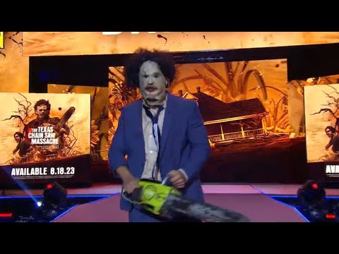 Leatherface in aew (AEW fight for the fallen review) - YouTube