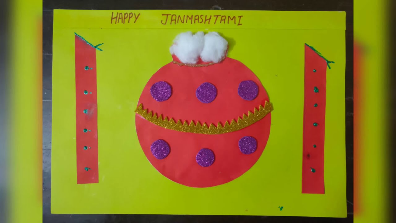 janmashtami craft ideas || janmashtami special craft || janmashtami ...