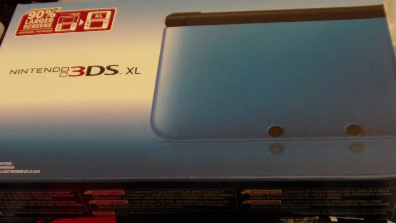 Nintendo 3DS XL Unboxing (1080p HD) - YouTube