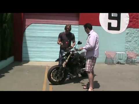 Dax Shepard's Hypermotard Ducati 1100s - YouTube