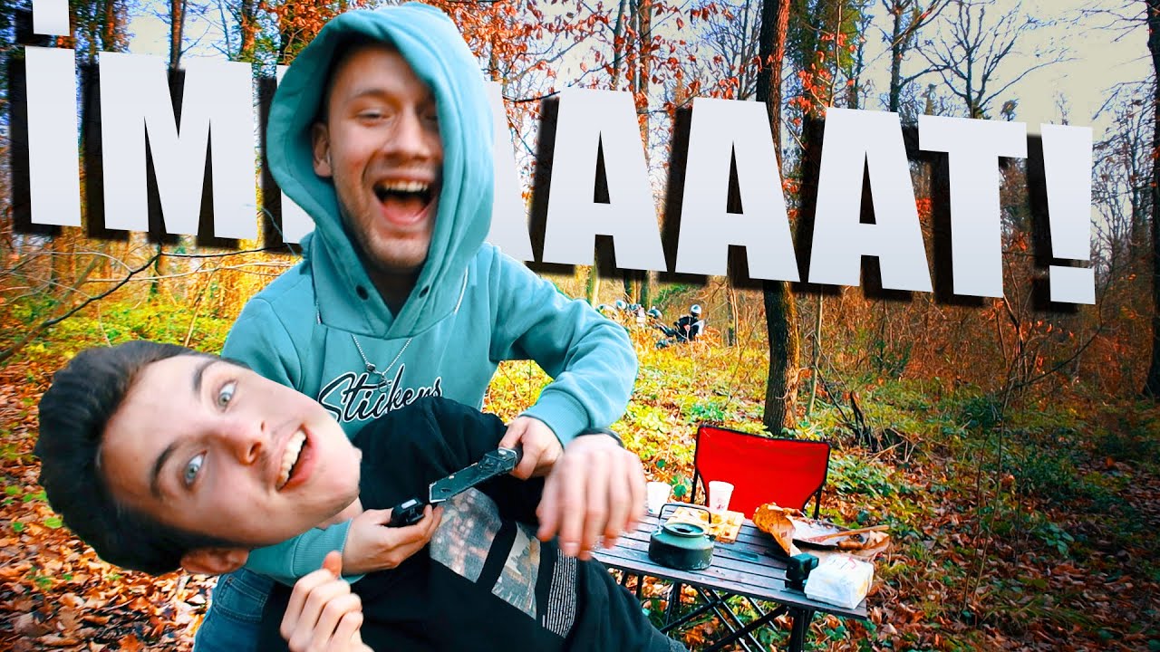 ENES ADAM OLSA YUMRUK ile GELİR | ORMAN'da VLOG KAMP ve YEMEK YAPTIK ...