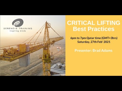 Critical & Complex Lifting Best Practices - YouTube