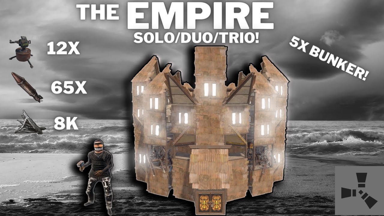 THE EMPIRE TUTORIAL•SOLO/DUO/TRIO•CHEAP•5XBUNKER•MINI CHINA WALL•1X2 ...