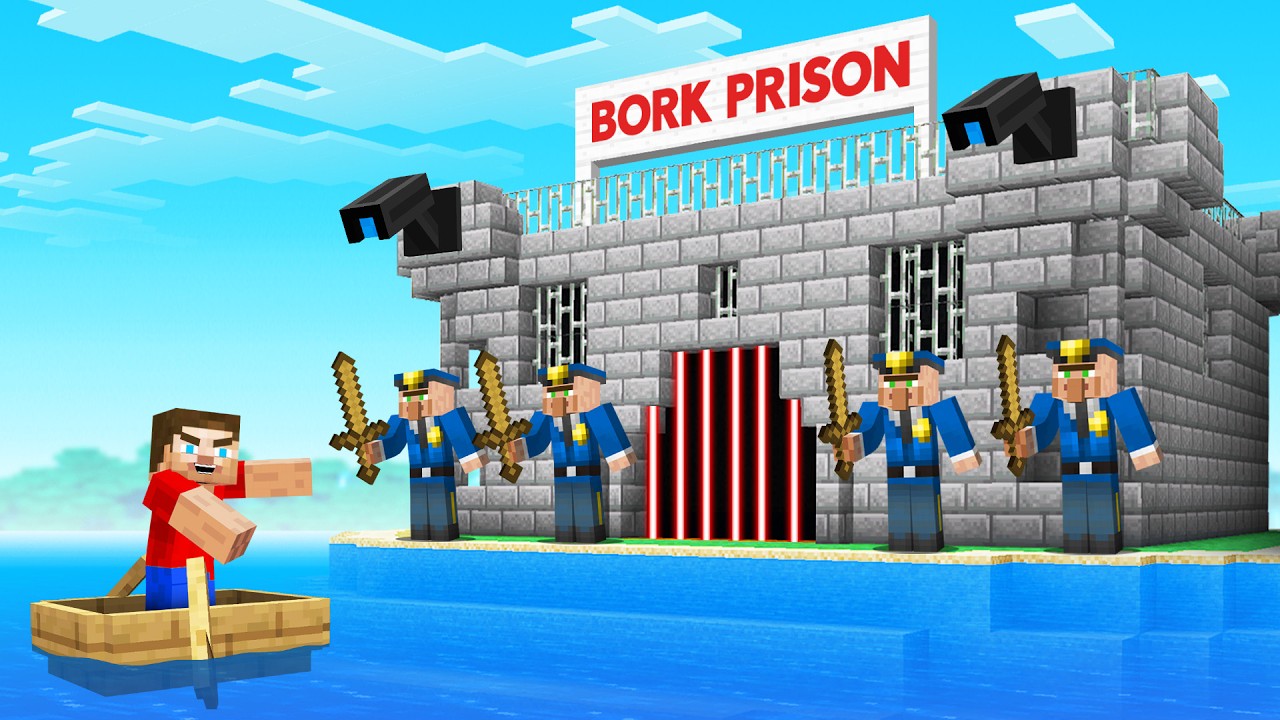 I Built The SAFEST PRISON In Our Minecraft World! (maximum security ...