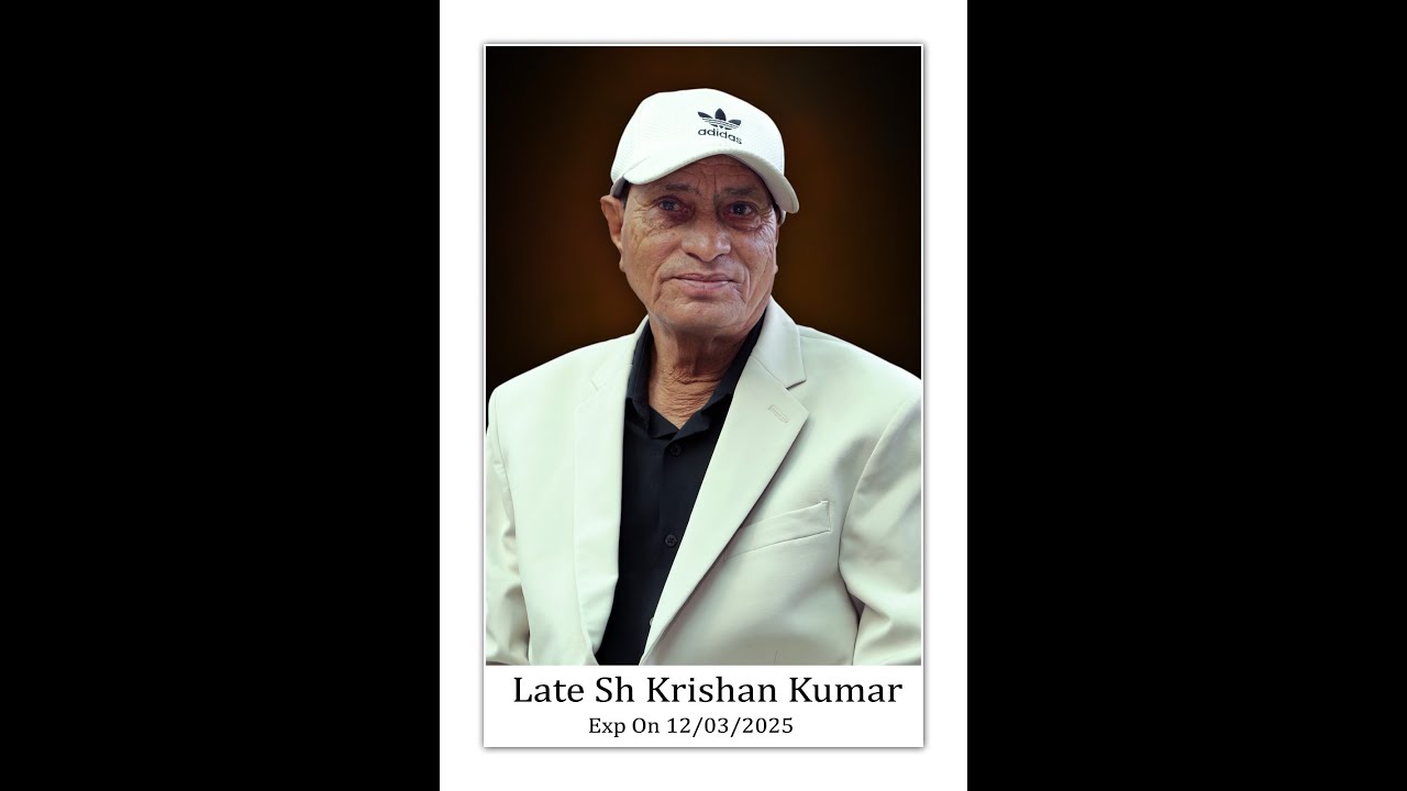 Live Antim Ardas Sh Krishan Kumar Ji - YouTube