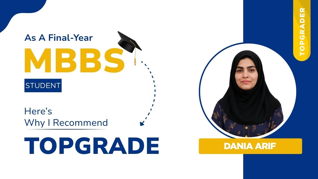 MBBS Student Dania Arif's experience with TopGrade.pk | Review - YouTube