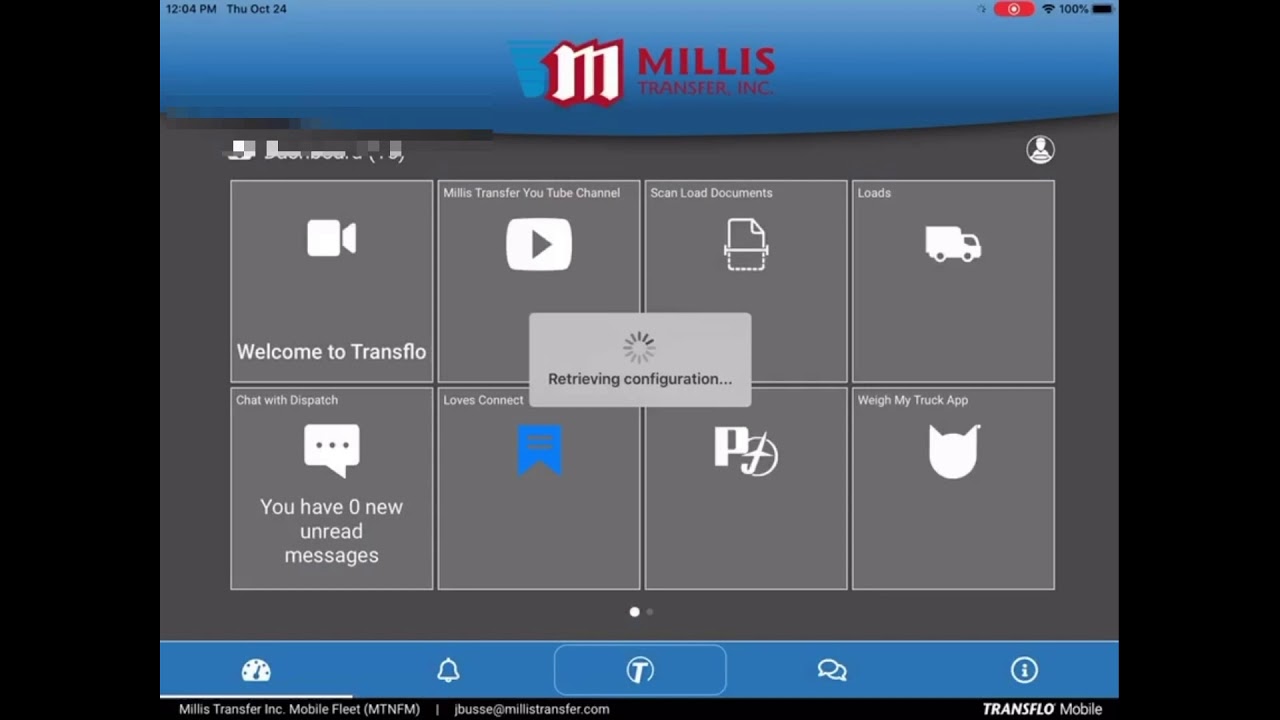 Transflo Set up Screen Recording - YouTube
