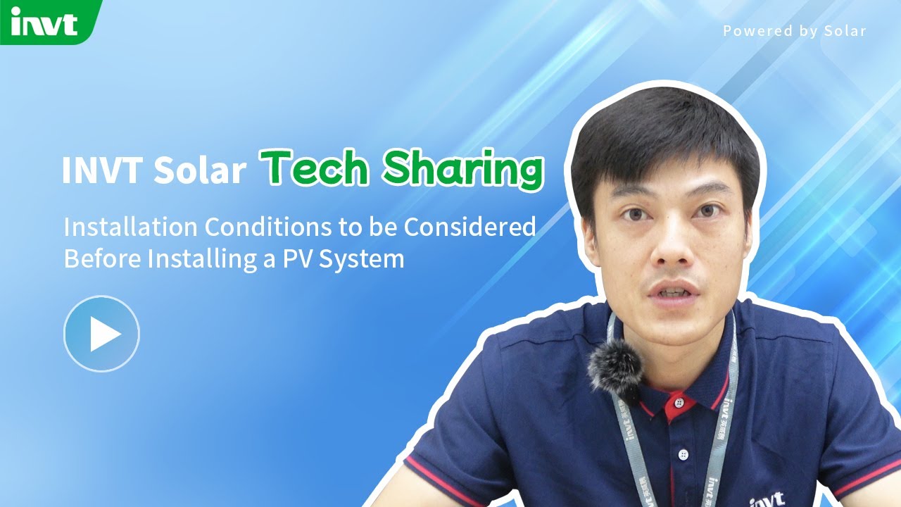 Installation Conditions To Be Considered Before Installing A PV System installation-conditions-to-be-considered-before-installing-a-pv-system