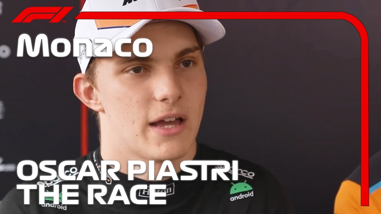 Oscar Piastri Reaction After The Race | 2023 Monaco Grand Prix - YouTube