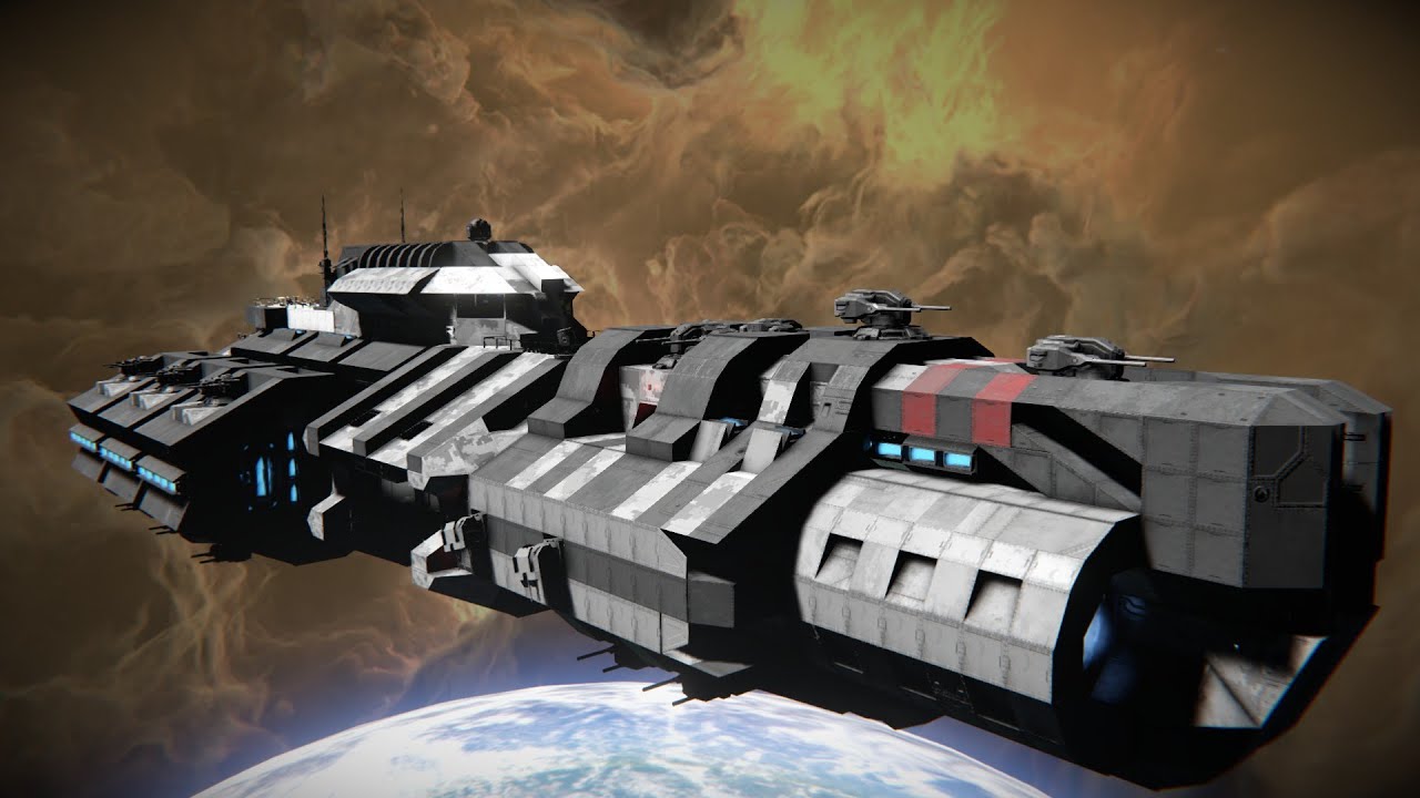 The Justiciar - Prototech - V5 - Space Engineers Ship Review - YouTube