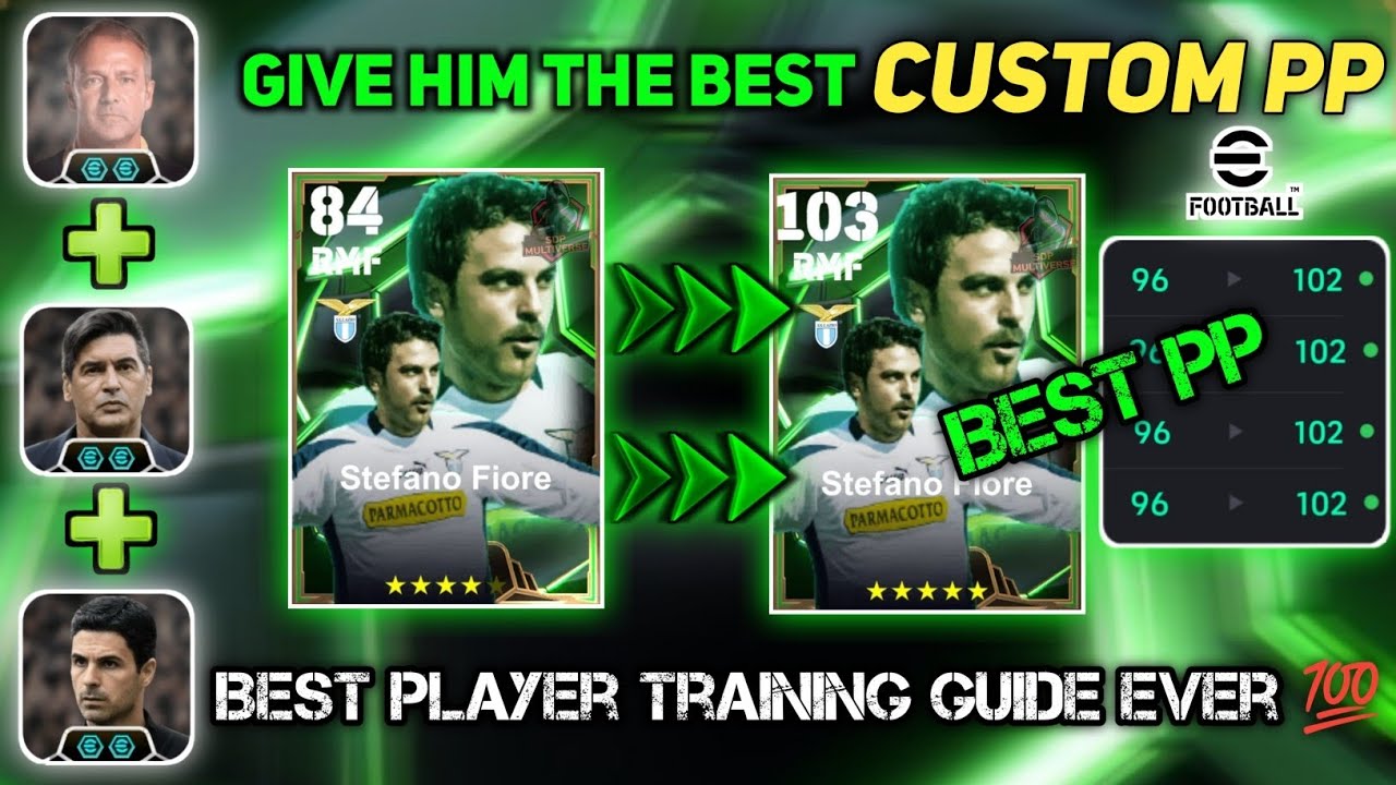 How To Train Epic Stefano Fiore In Efootball™ | Stefano Training ...