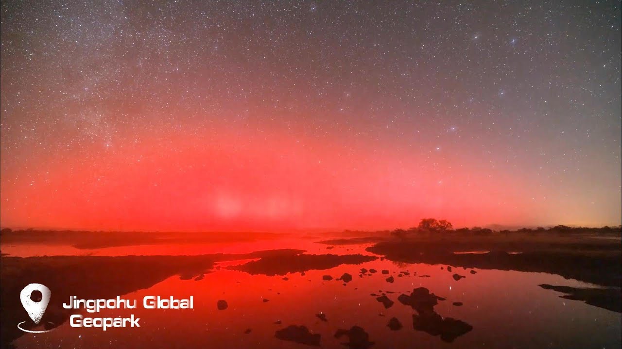 Breathtaking aurora in NE China's Heilongjiang - YouTube