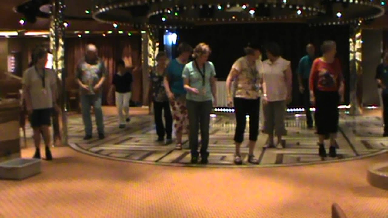 2013 Carnival line dance cruise - YouTube