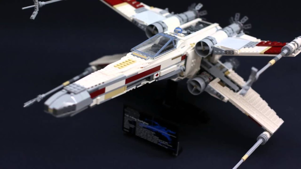 The Making of Star Wars Red Five X-Wing (Lego 10240) - YouTube