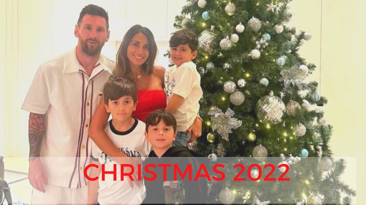 Leo Messi and family celebrate Christmas 2022🎄 - YouTube