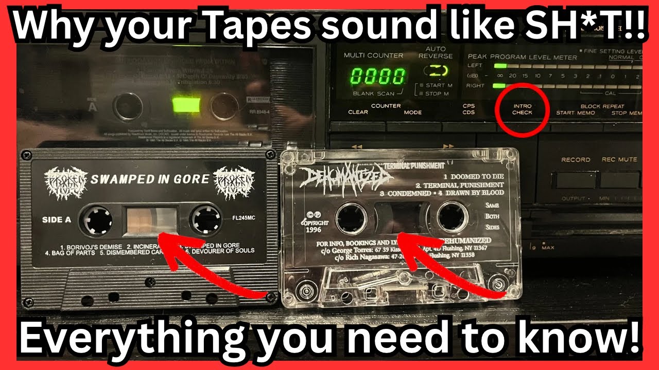 Best Tape Decks for EXTREME METAL. Types of Cassette tapes. Everything you need to know. Death ...