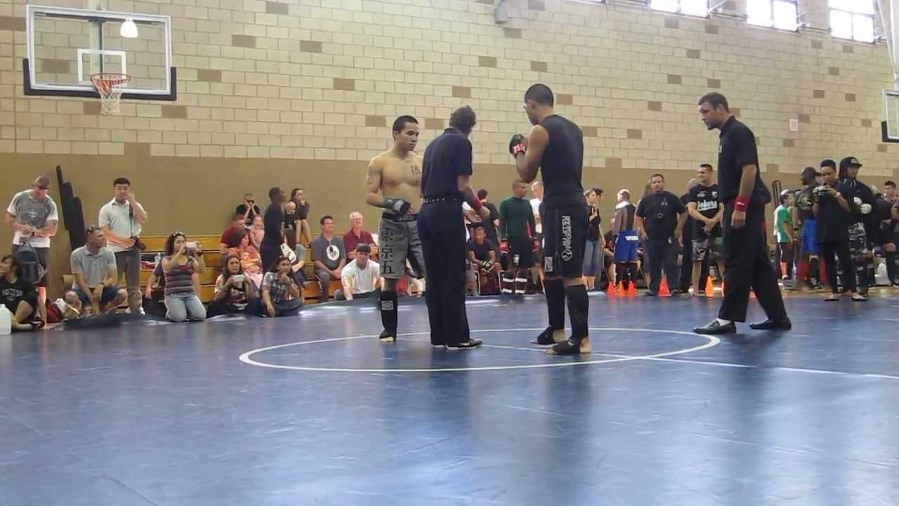 Fightleague CA State Pankration Championships 145lb Division - YouTube