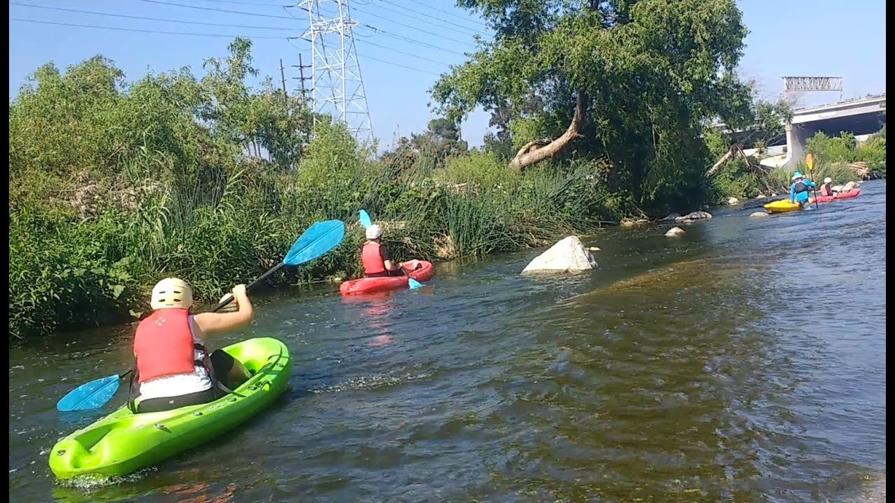 How to kayak the LA River - YouTube
