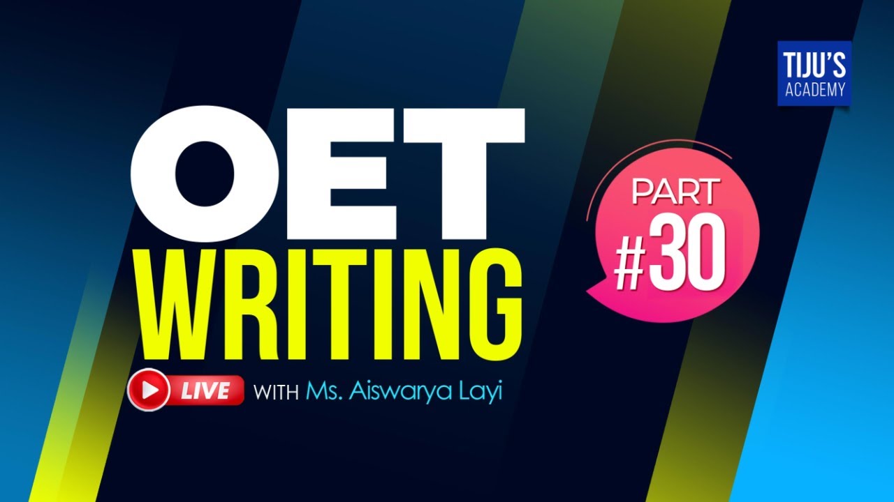 How to Approach a Case Note | OET Writing Tips | Tiju's Academy - YouTube