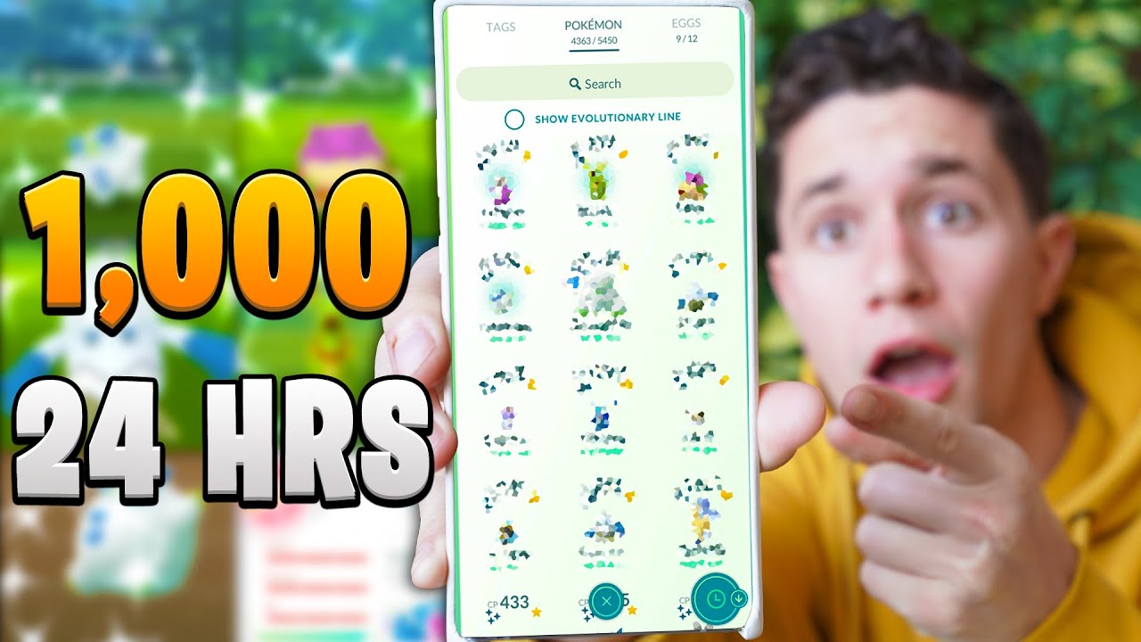 I Caught 1,000 Pokémon in 24 Hours and THIS is What I Got! - YouTube