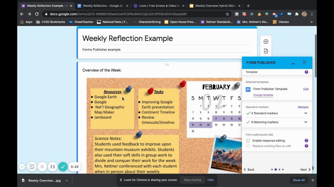 Create Google Docs/Slides Template using Google Forms/Form Publisher ...