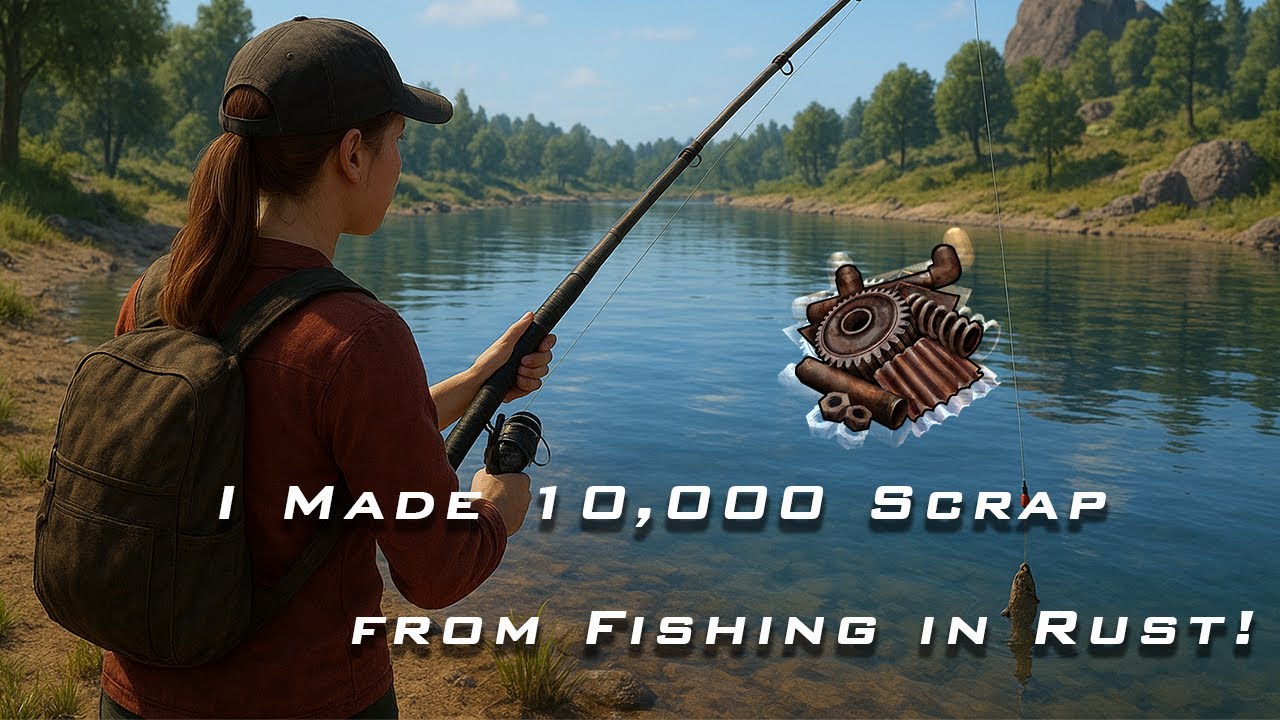 Easy Scrap Farm with Fishing – Rust Guide. Best Way to Make Scrap in ...
