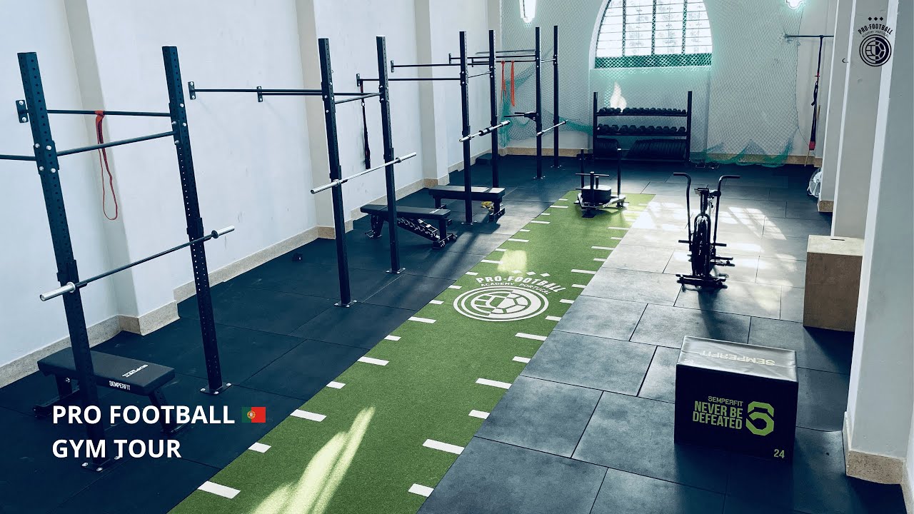 PRO FOOTBALL TOUR - GYM - YouTube