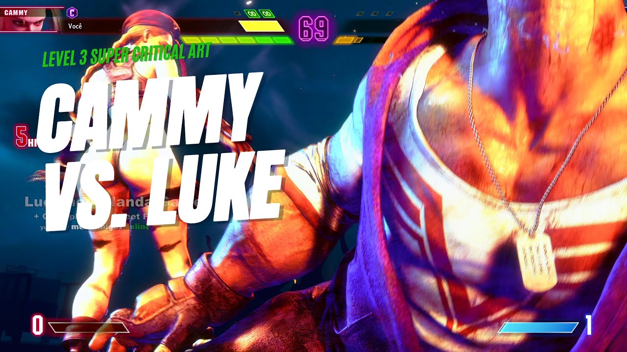 Cammy VS. Luke [ 4k Ultra HD ] no Porta-avião Byron Taylor | EUA [ HARD ...