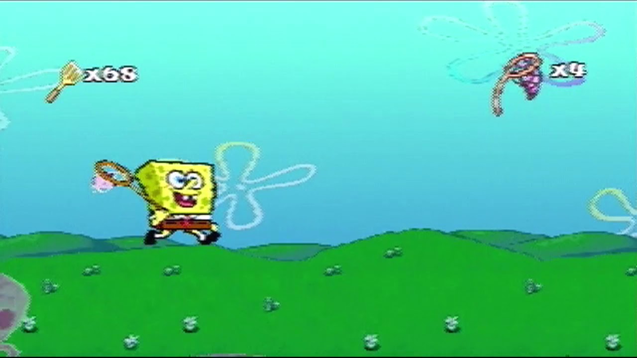 SpongeBob SquarePants: SuperSponge (PS1) [1] SuperNostalgia - YouTube