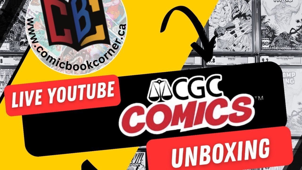 Double CGC Unboxing with special Guest @hyper.combo.comics. Come join ...