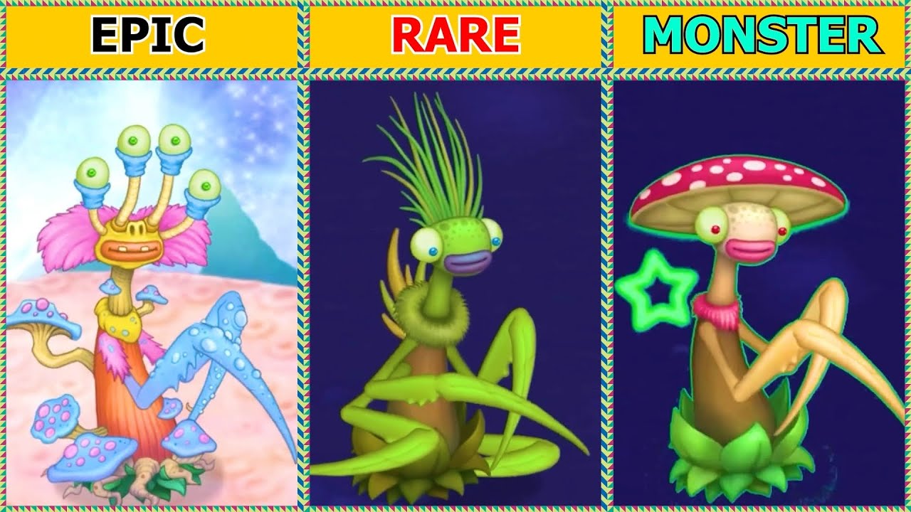 EPIC VS RARE VS ORIGINAL | My Singing Monsters | THE MONSTERS ...
