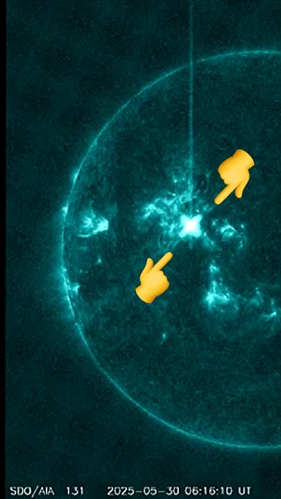 SOLAR FLARE EARTH DRIECTED! - YouTube